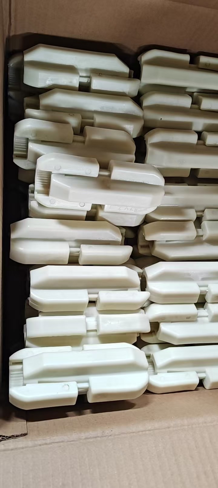 Snap on sucker rod guide ready to ship