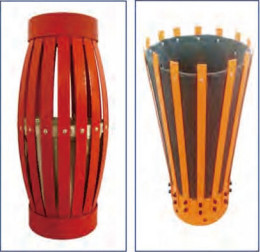 Cementing baskets for oil casing cementing project