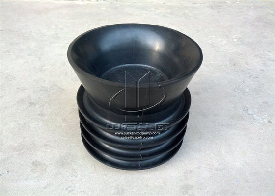 PDC Oilfield Cementing Tools Self Locking Wiper Rubber Bottom Plug