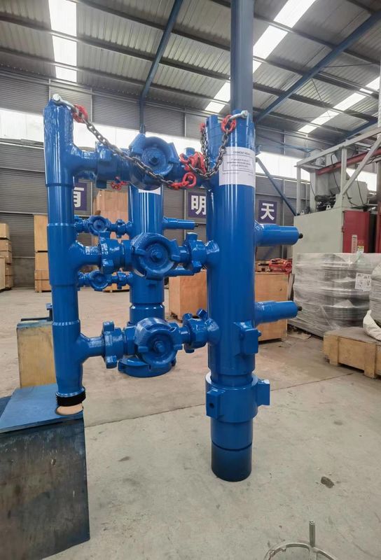 Steel Casing Single Plug Cementing Head Oilfield Well Drilling Forging ...