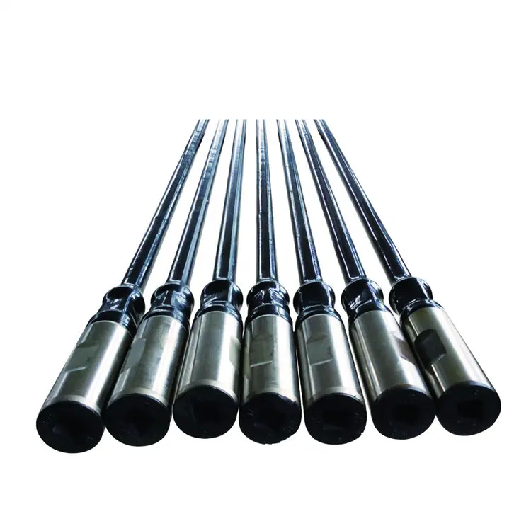 Api 11b Grade C D K Kd Oilfield Sucker Rods For Oil Production Customised