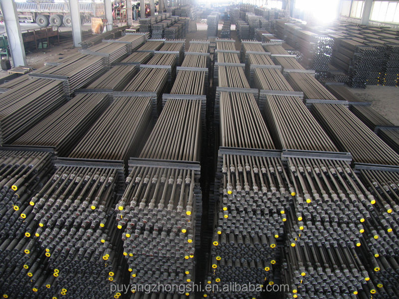 Api 11b Carbon Steel Polished Oilfield Sucker Rods 25ft 30ft Long For ...