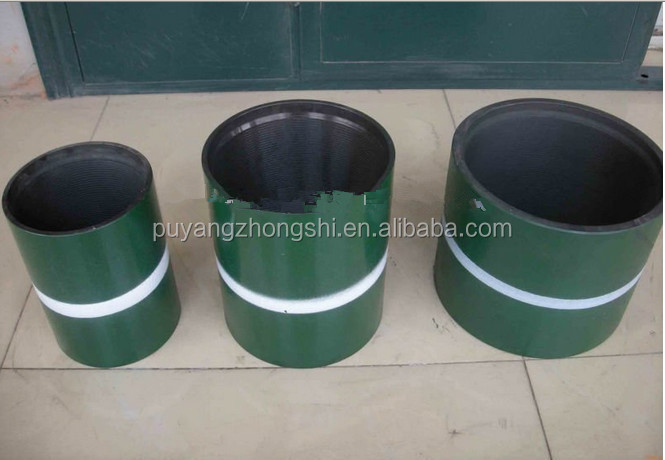 EUE Casing Tubing Pipe Coupling Oilfield Tubing Pipe Connector API 5CT