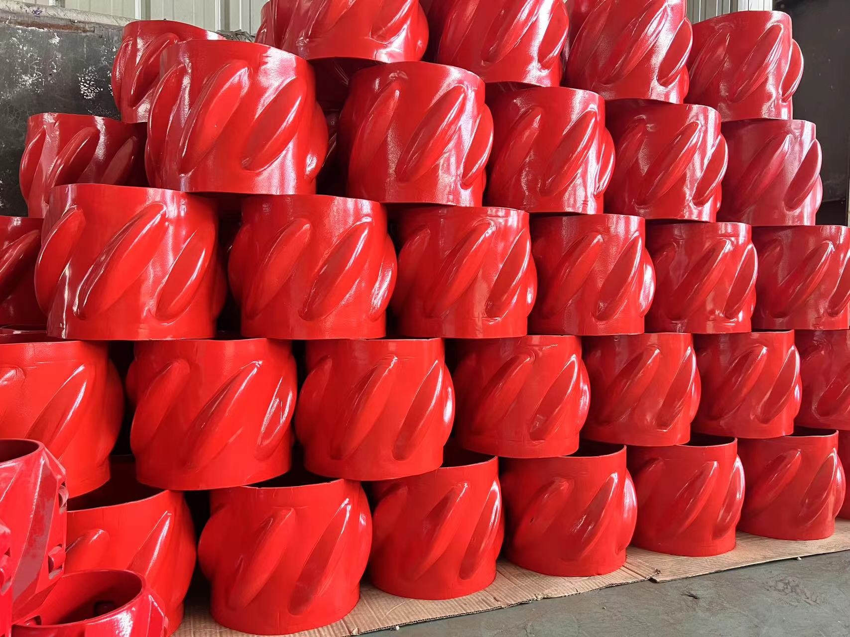 Stainless steel Casing Spiral Solid Rigid Centralizer API 10D