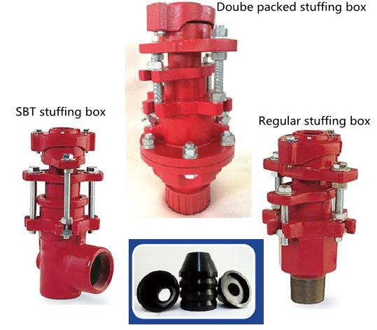 API 11B Wellhead Tool Double Layer Stuffing Box To Seal Polished Rod