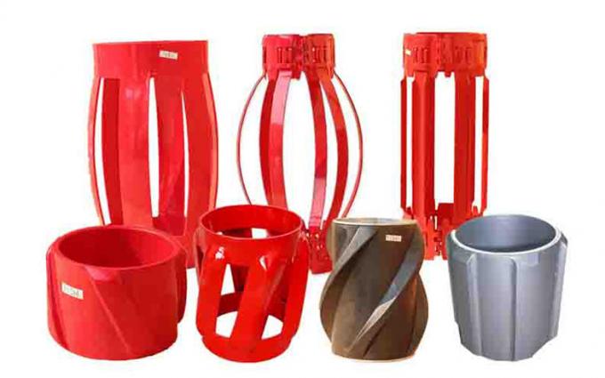 Spiral / Straight Blade Drill Pipe Centralizer Body Casing OEM For Well ...