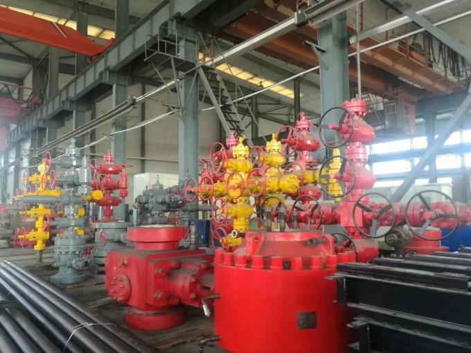 Carbon Steel Oil Drilling API Wellhead And Christmas Tree Equipment ...