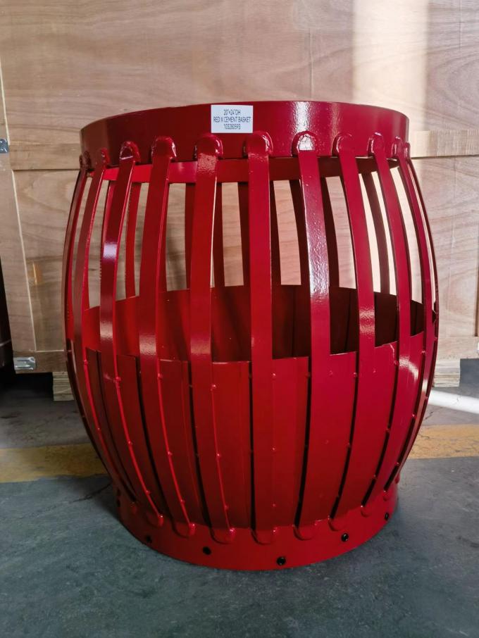 Cementing baskets for oil casing cementing project